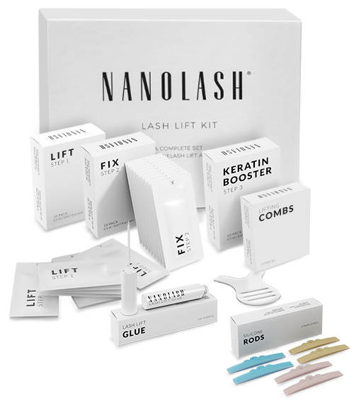Eyelash lifting and lamination kit - Nanolash UAE